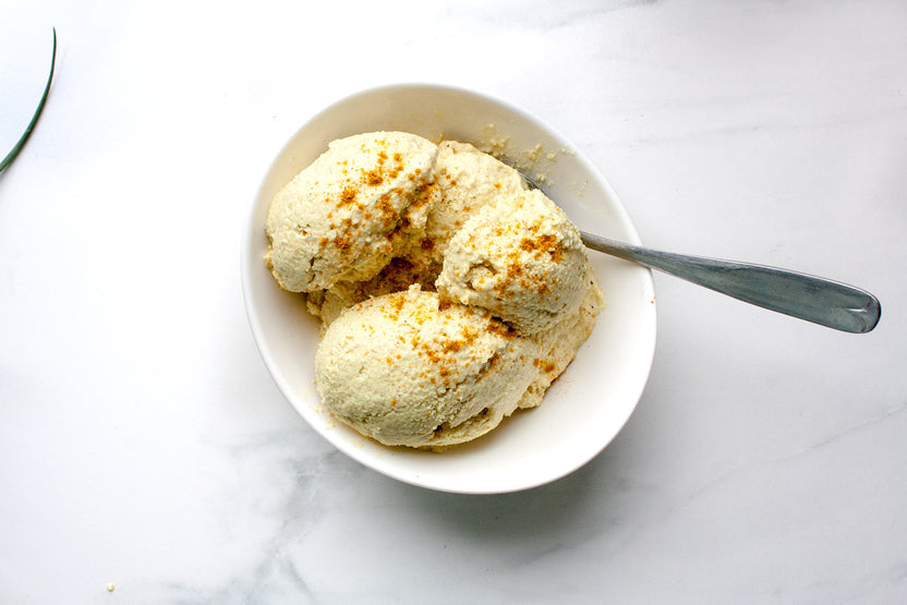 Golden Turmeric Ice Cream · Amoda